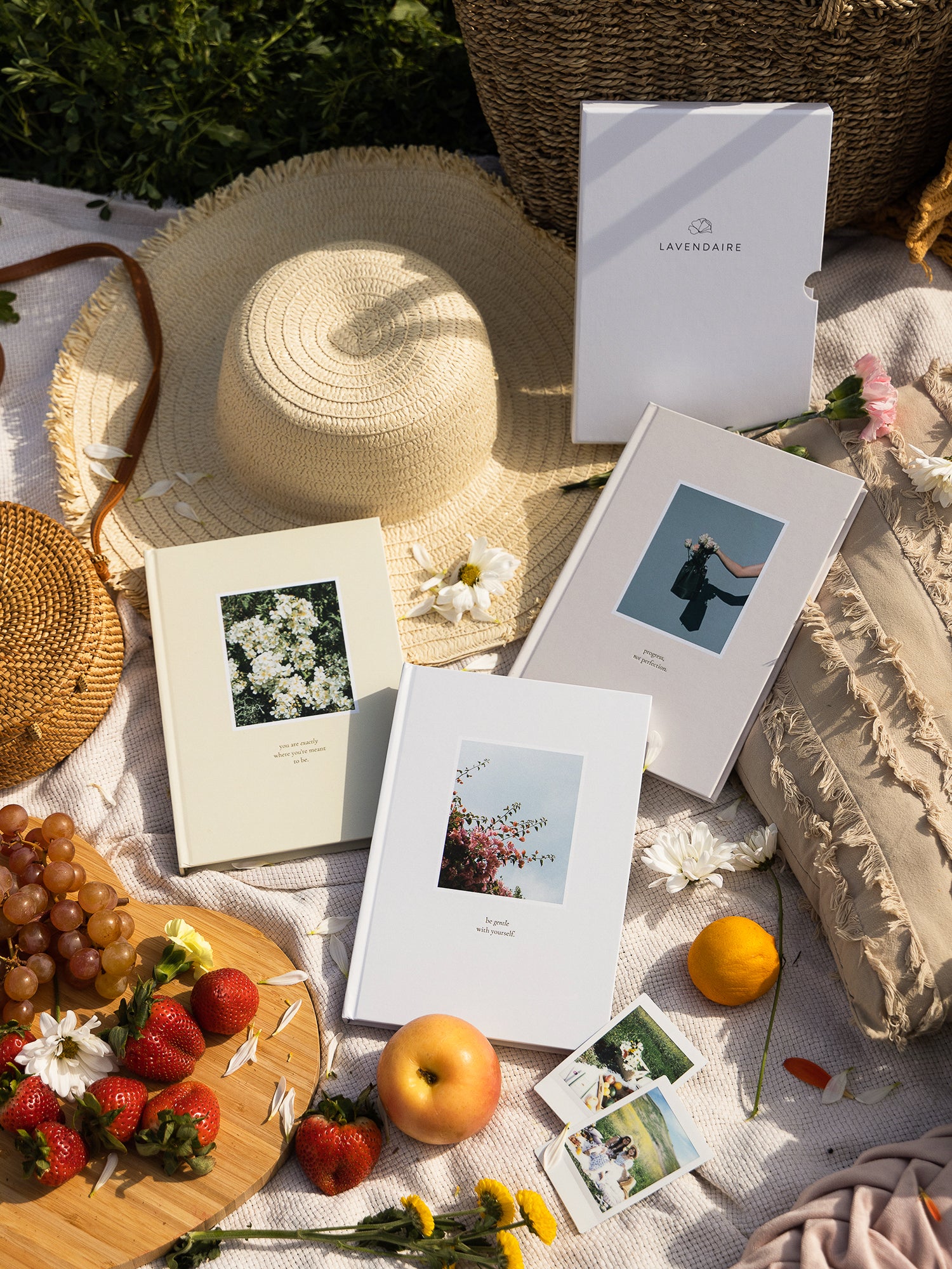 Bloom Hardcover Notebook | 3 Colors | Lined, Dotted – The Lavendaire Shop